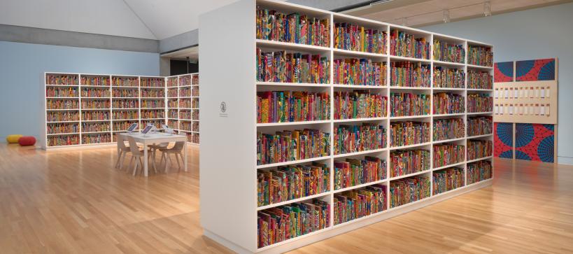 The American Library by Yinka Shonibare CBE RA | Skirball Cultural Center
